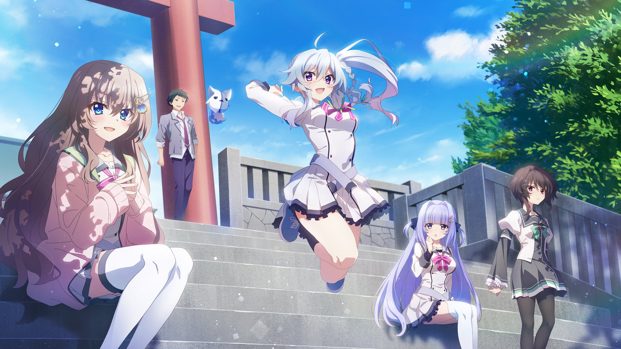 palette 9 -nine- 9 -nine- ruler's crown kousaka haruka kujou miyako niimi kakeru niimi sora ...